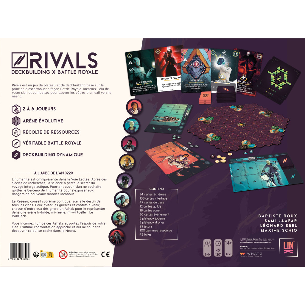 Buy Rivals - Unkindgames - Board games