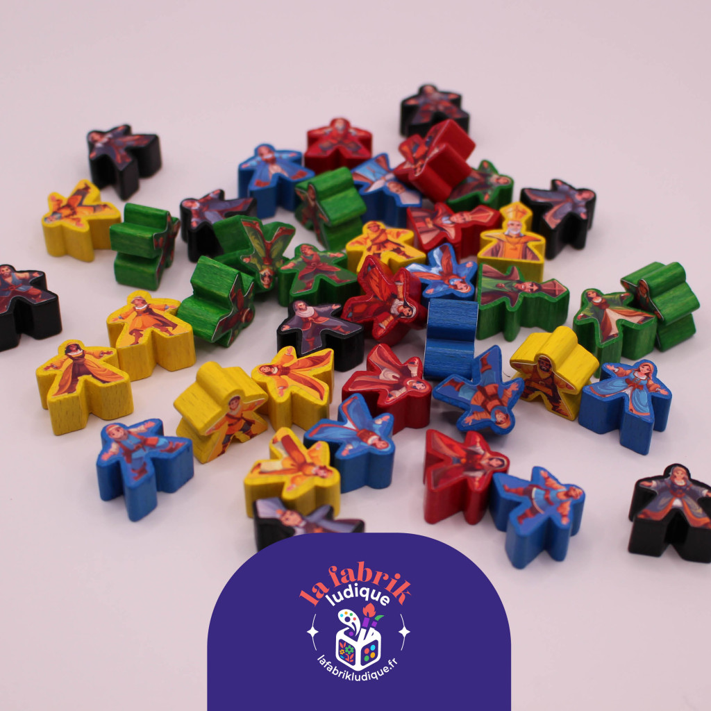 Acheter Carcassonne - Pack de stickers - La Fabrik Ludique - Accessoires