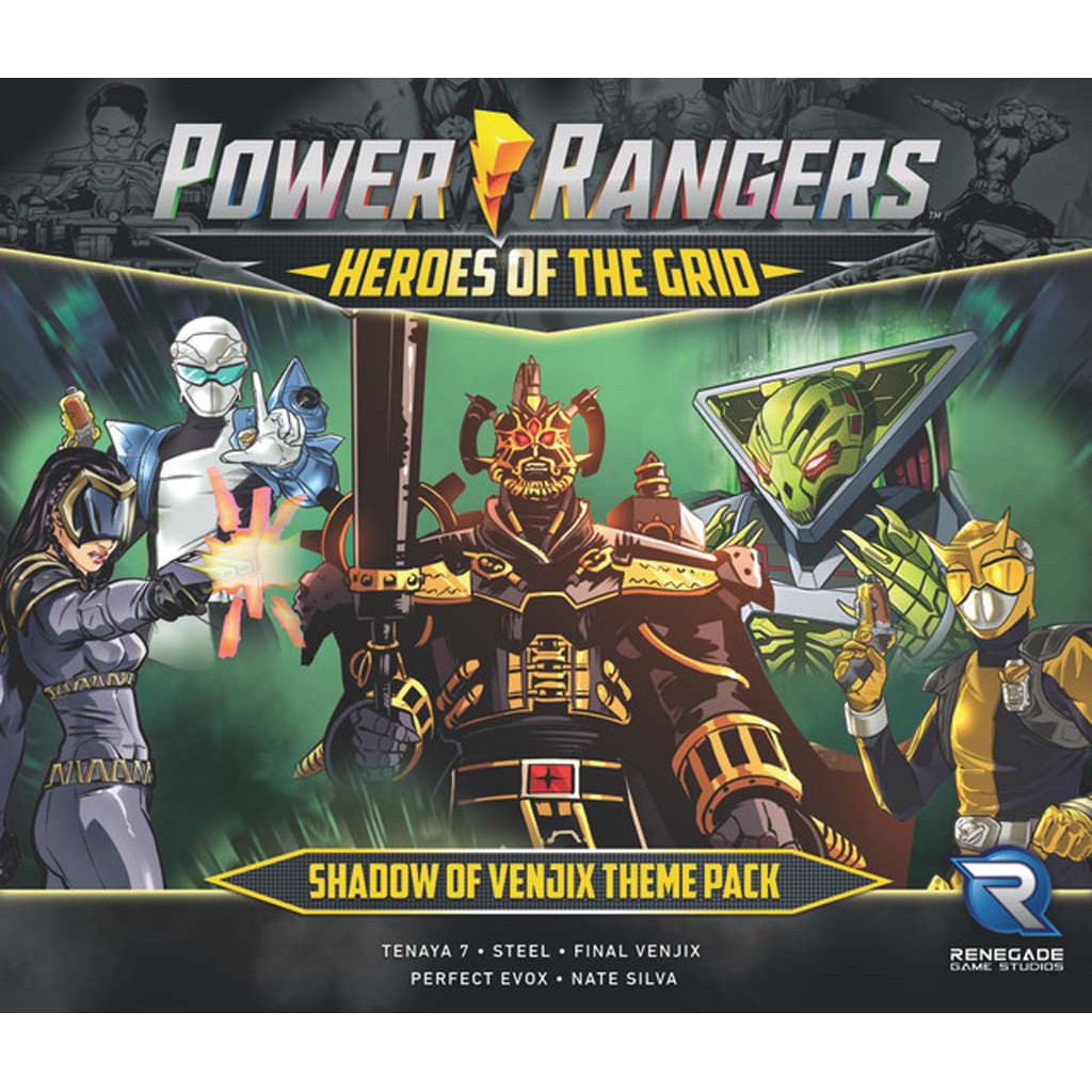 Power Rangers: Heroes of the Grid – Shadow of Venjix Theme Pack ...