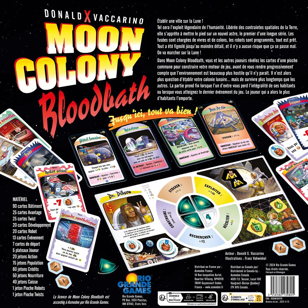 Buy Moon Colony Bloodbath - Rio grande - Board games
